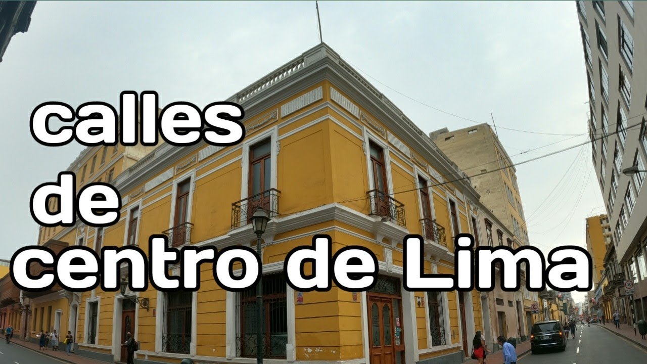 LIMA PERÚ:ASÍ LUCE ALGUNAS CALLES DEL CENTRO DE LIMA EN LA CUARENTENA ...