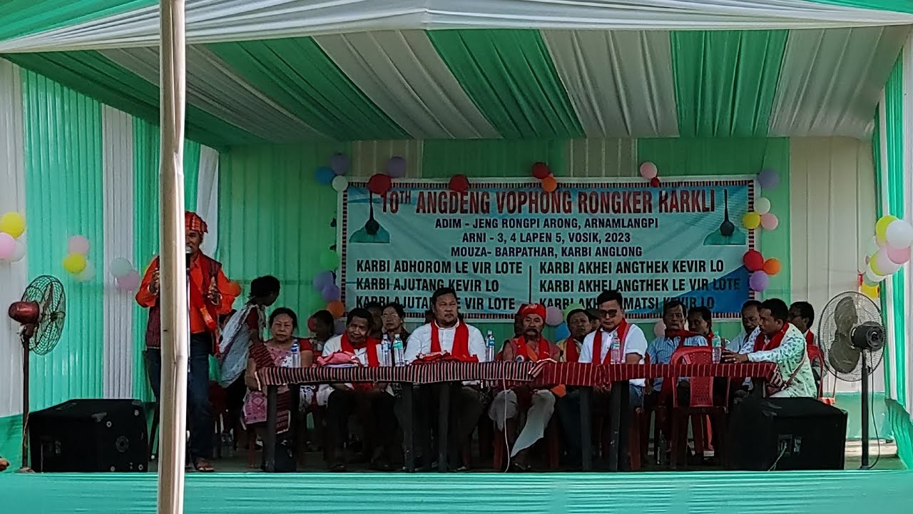 10th Vophong Rongker Karkli || Jeng Rongpi Village || Arnam Lankpi ...