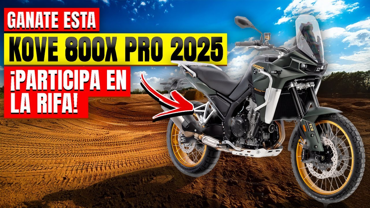 Descubre Cómo Ganar una KOVE 800X PRO 2025 🚀 - YouTube
