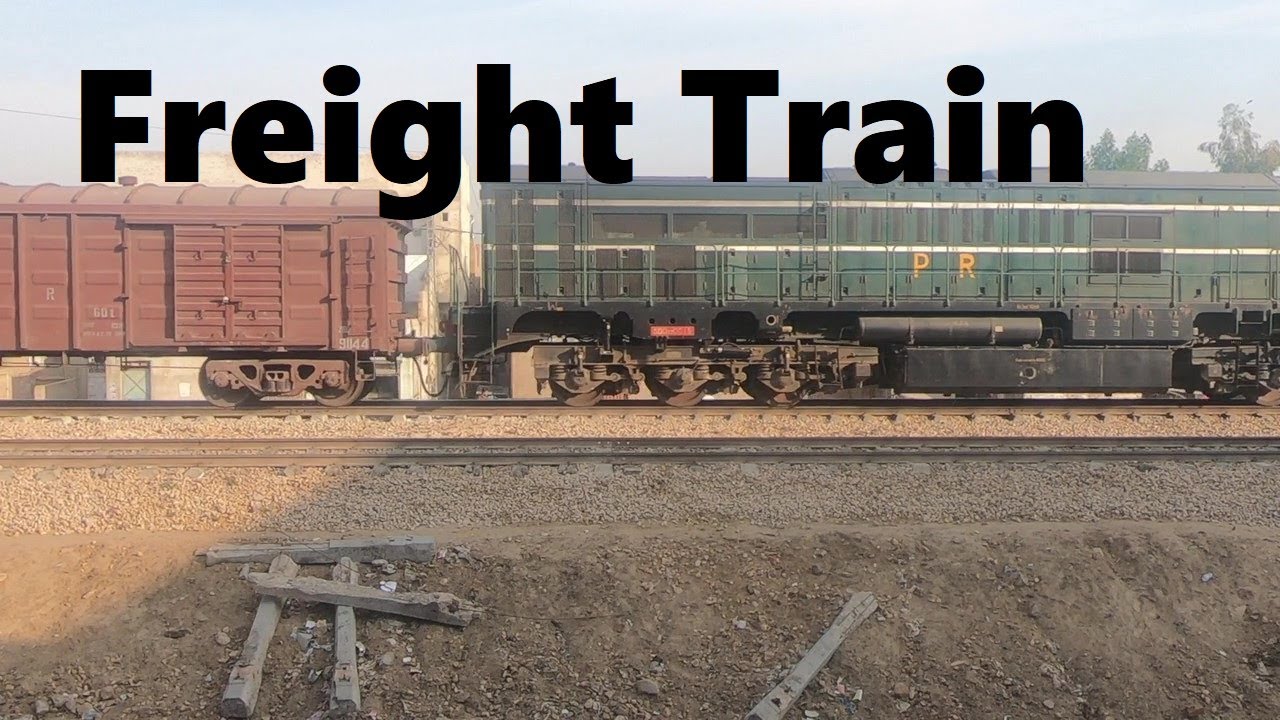Freight Train | freight train passing through Hyderabad Sindh Pakistan ...