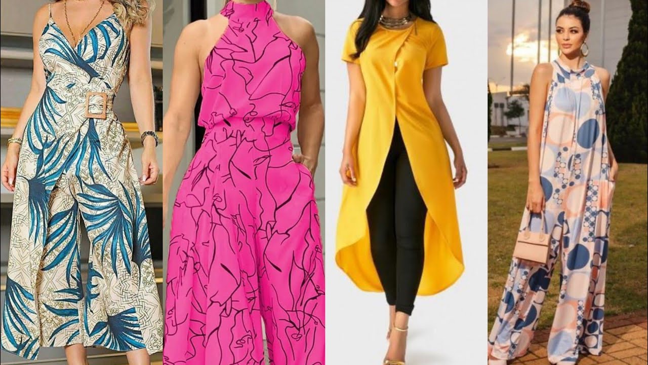 Vestidos de moda para mujer 2024/Ideas de diseño de vestidos con ...