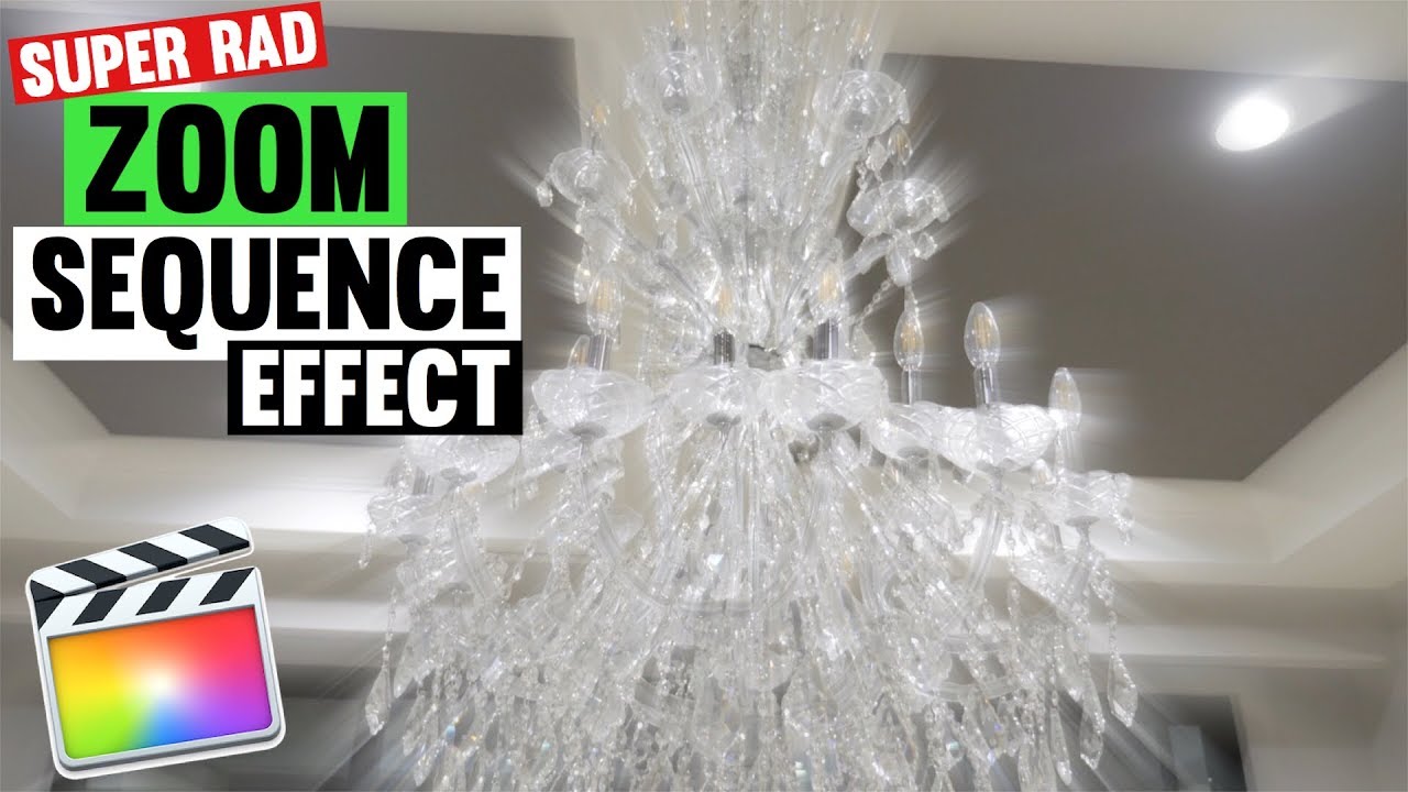 ZOOM Sequence Effect - Final Cut Pro X Tutorial - YouTube