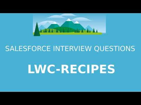 Salesforce Interview Questions - LWC RECIPES - YouTube