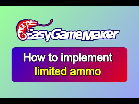 Limited ammo - Easy Game Maker tutorial - YouTube