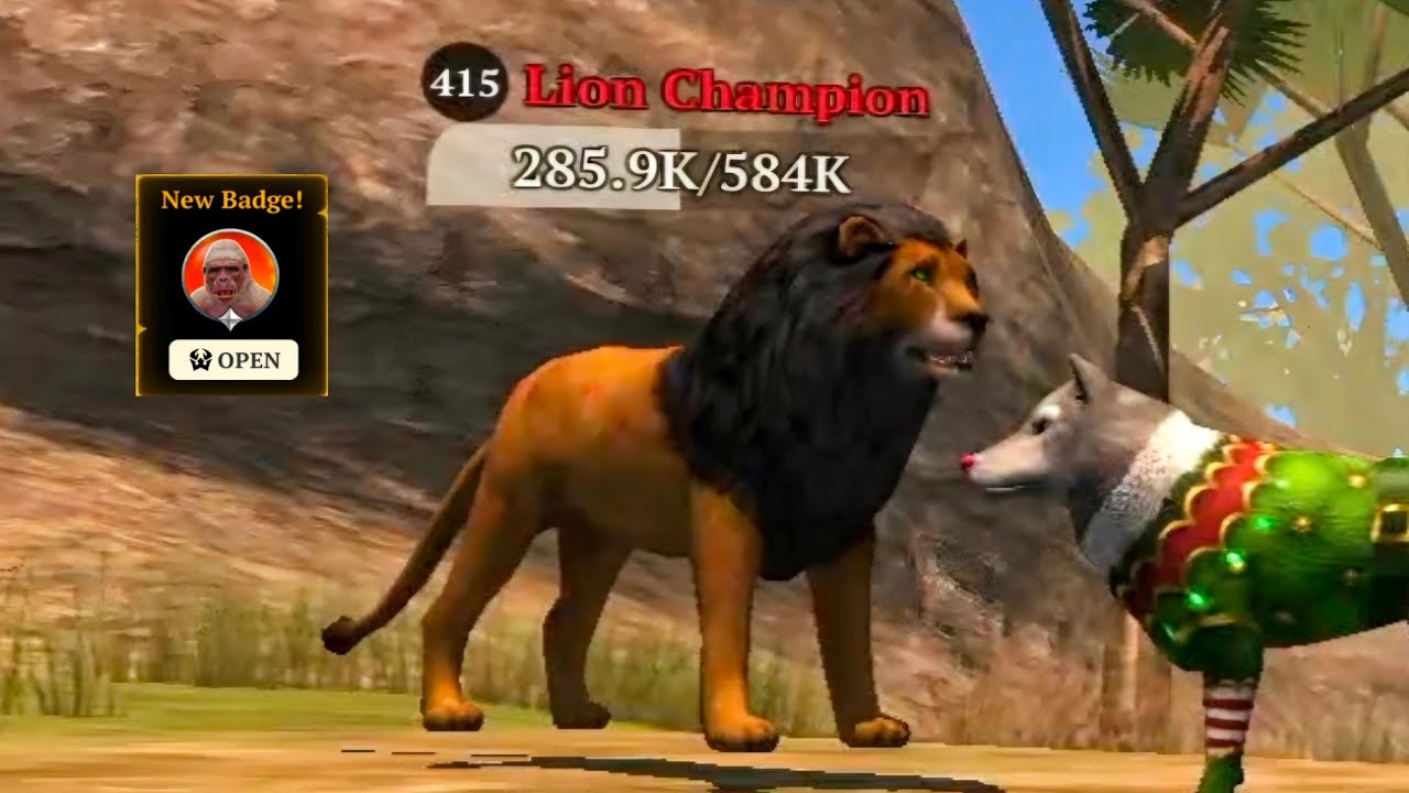 The Wolf - Lion Champion In Featured Tropical Forest 🏆 - YouTube