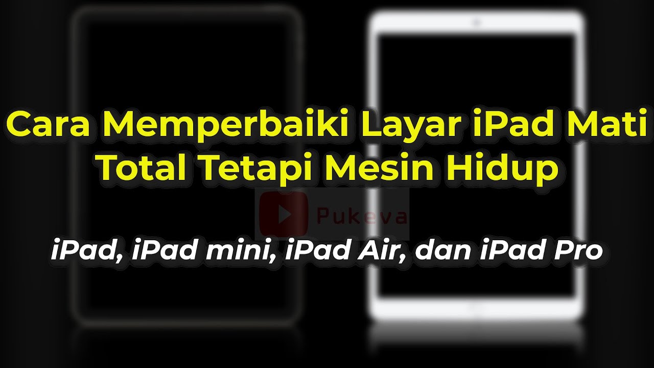 Cara Memperbaiki Layar iPad Mati Tetapi Mesin Hidup (iPad, iPad mini ...