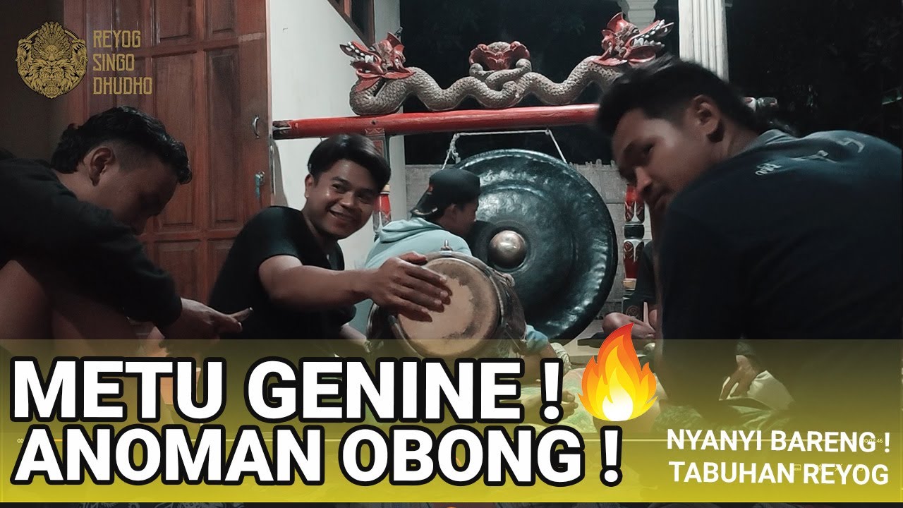 MERINDING ANOMAN OBONG VERSI KENDANG REYOG BAS GLERR #pemudahebat - YouTube