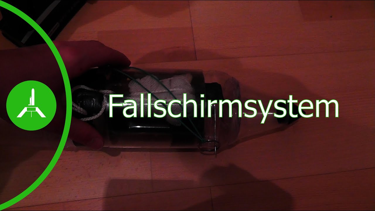 Wasserraketen Fallschirmsytem | Waterroket parachute sytem ...
