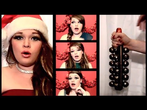 One Woman A Cappella Christmas Medley - Heather Traska - YouTube
