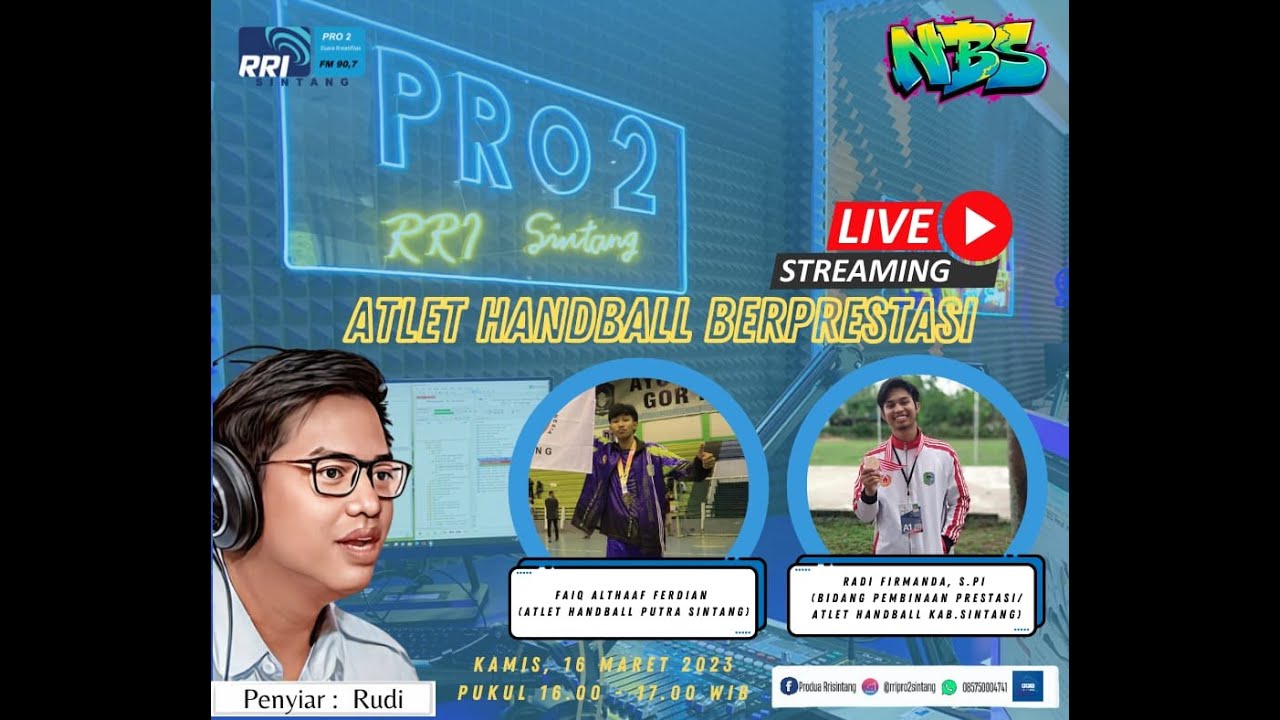 NONGKRONG BARENG SIDAK - ATLET HANDBALL BERPRESTASI - YouTube