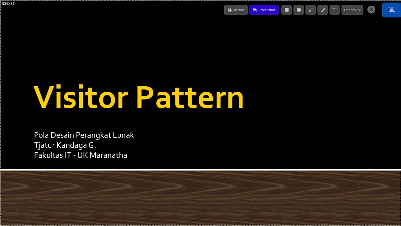 Visitor Pattern - YouTube