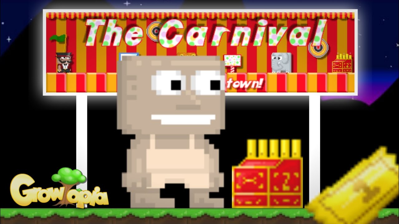 Cobain minigames di Carnival 🥳 Growtopia Indonesia - YouTube