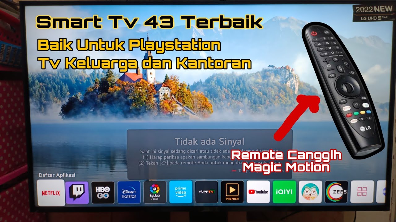 SMART TV LG 43 INCH 4K Tipe 43UQ80 Terbaru‼️Remote Magic Motion - YouTube