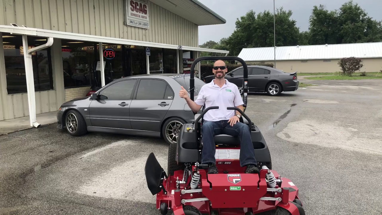 Ferris 61” Zero turn 28hp! First ride. - YouTube