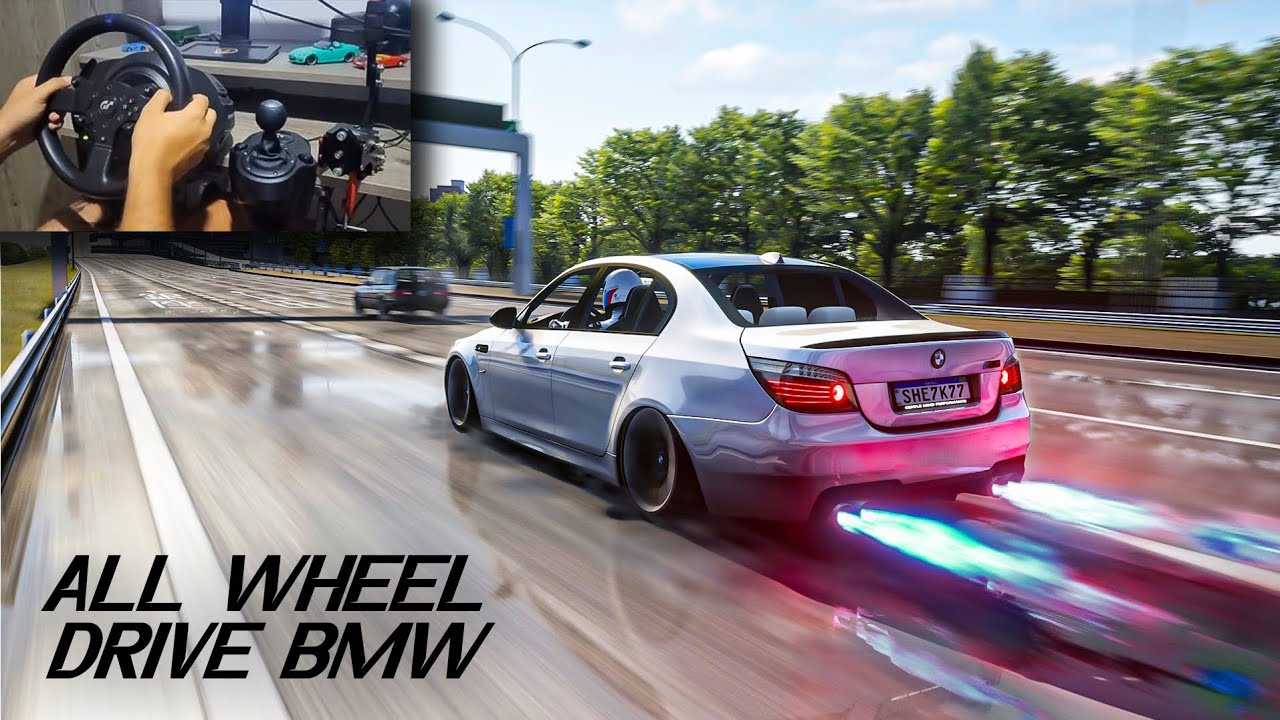 860 HP All wheel drive BMW M5 E60 FULL SEND - Assetto corsa ...