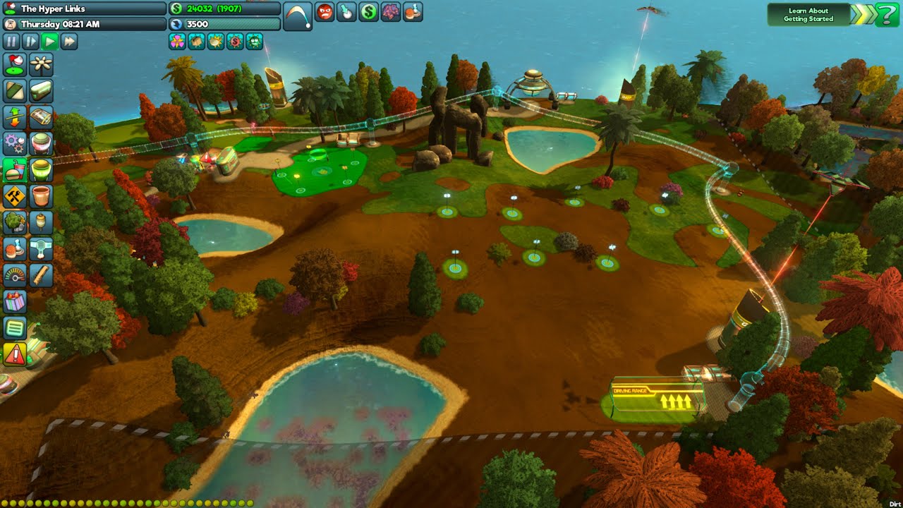 Golftopia Episode 6 - More terrain, restaurant, putting green and ...