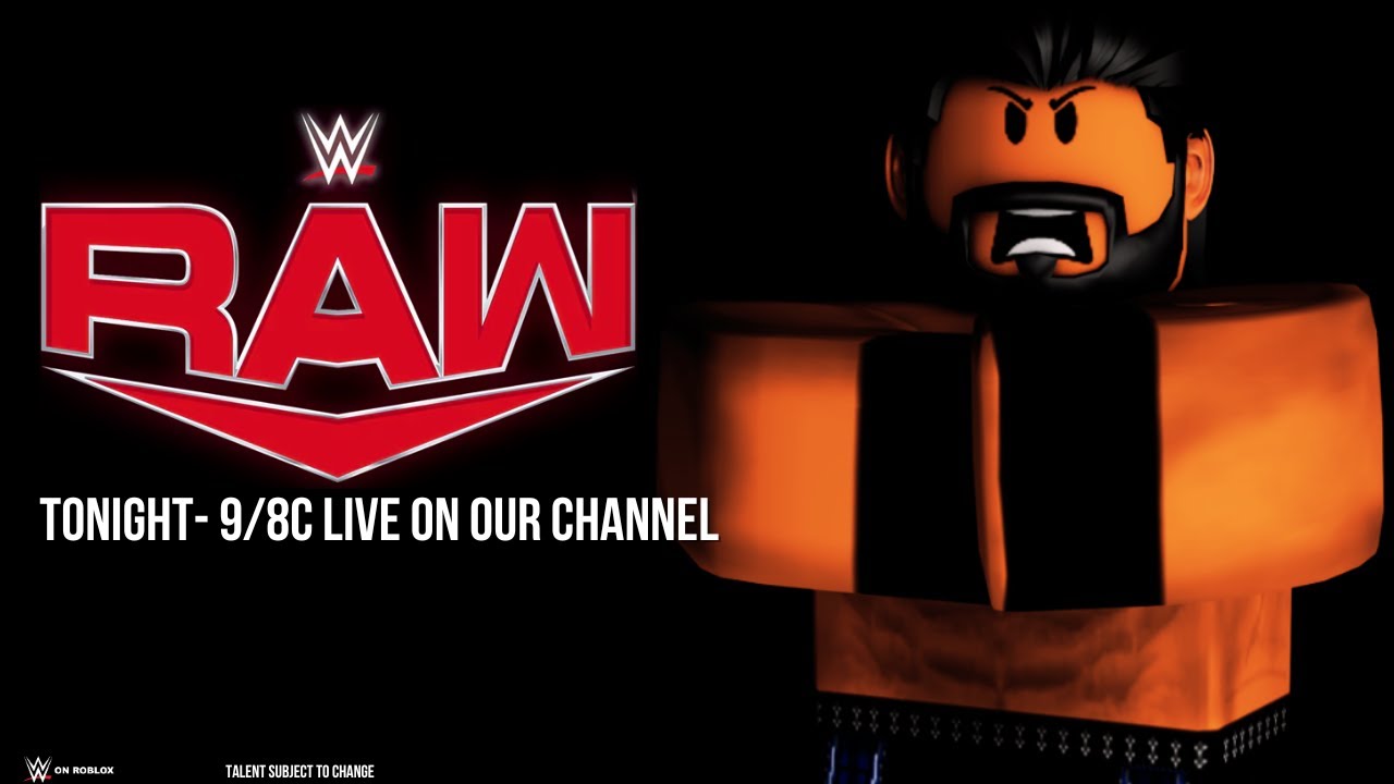 WWE On Roblox: Monday Night RAW - August 5th | #wwe2k24 | #wwe | # ...