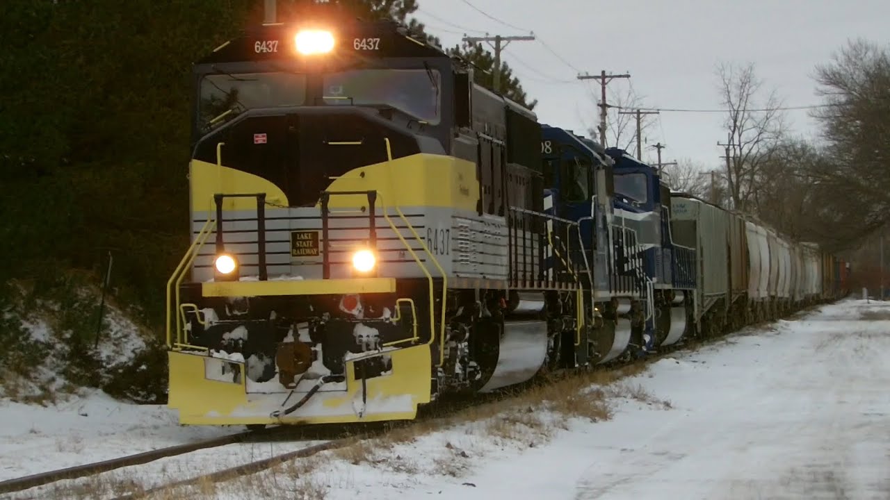 Bay City, Michigan: LSRC PM Heritage Unit 6437 @ 2-Mile Rd & Wirt Stone ...