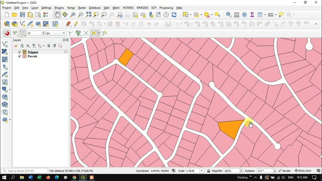 Tracing Features In Qgis Youtube