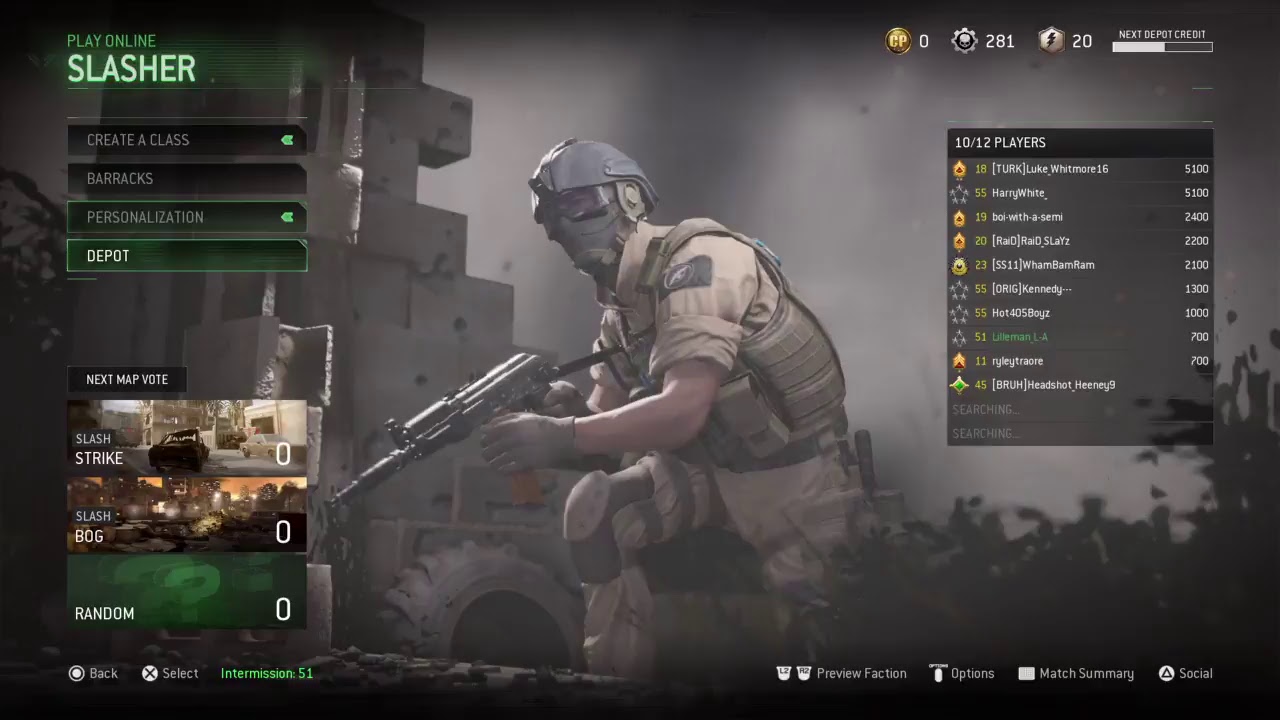 MWR SLASHER GAME MODE LIVE GAMEPLAY - (MWR MULTIPLAYER) - YouTube