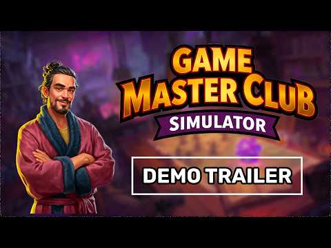 Game Master Club Simulator - Demo Gameplay Trailer