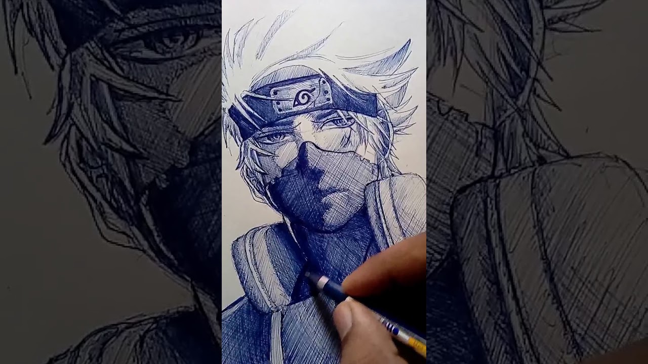 Pen drawing - Making Anime ️ - YouTube