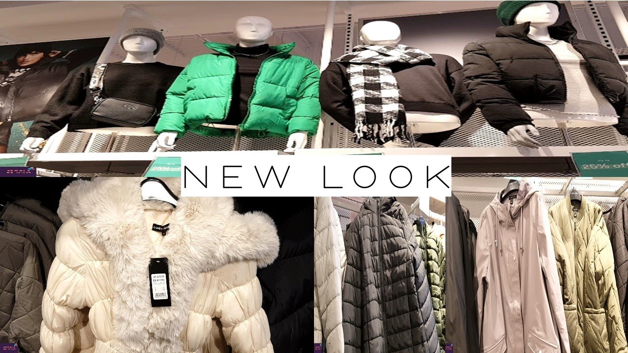 WOW!! New Look Ladies Winter Coat Come & Shop With Me At New Look Shop ...