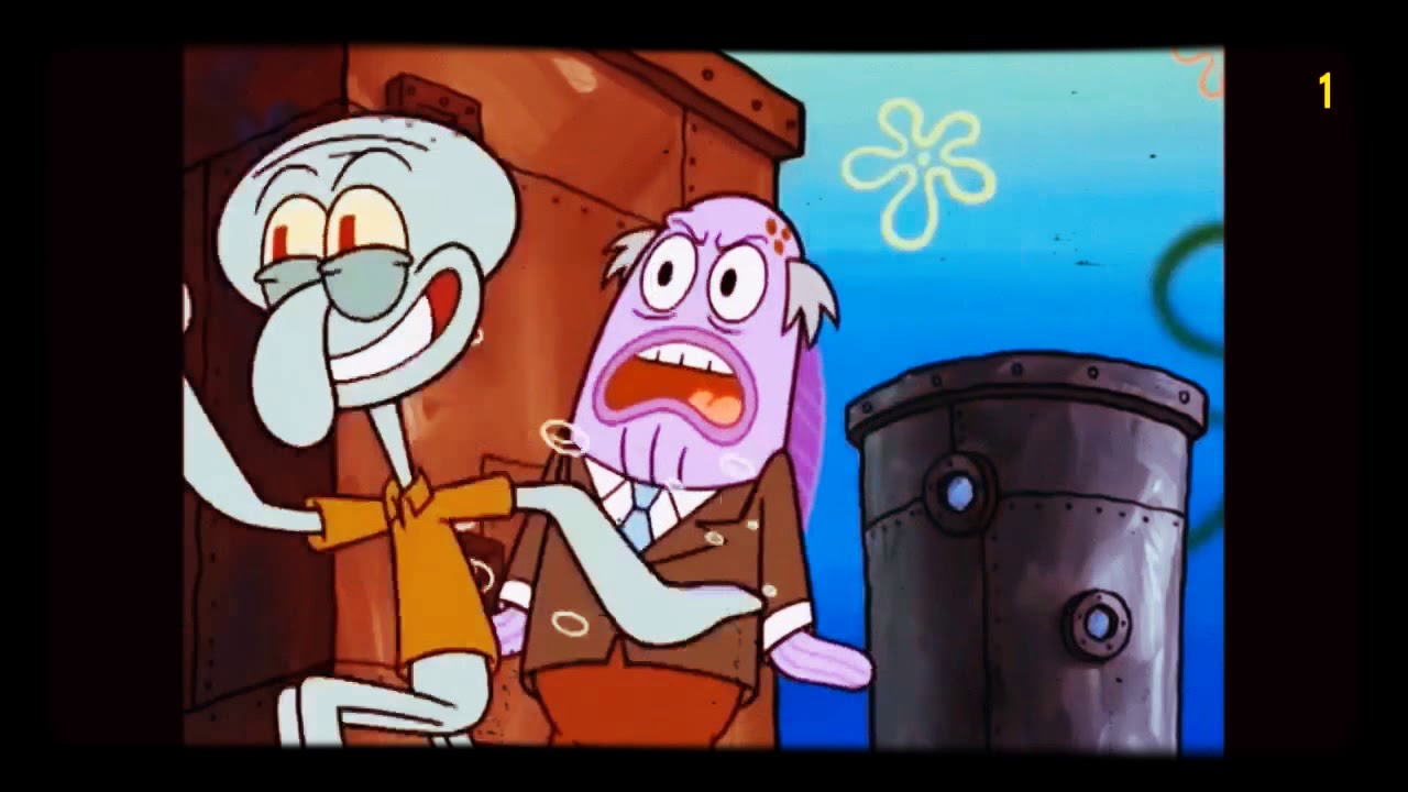 Squidward,s In Bikini bottom Jail! Compliation - YouTube