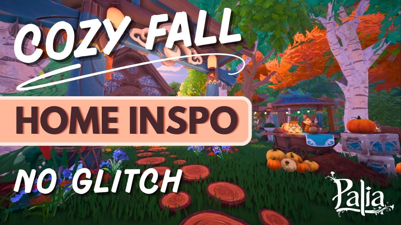NO GLITCH Cozy Fall Palia Plot Tour | Home Inspo - YouTube