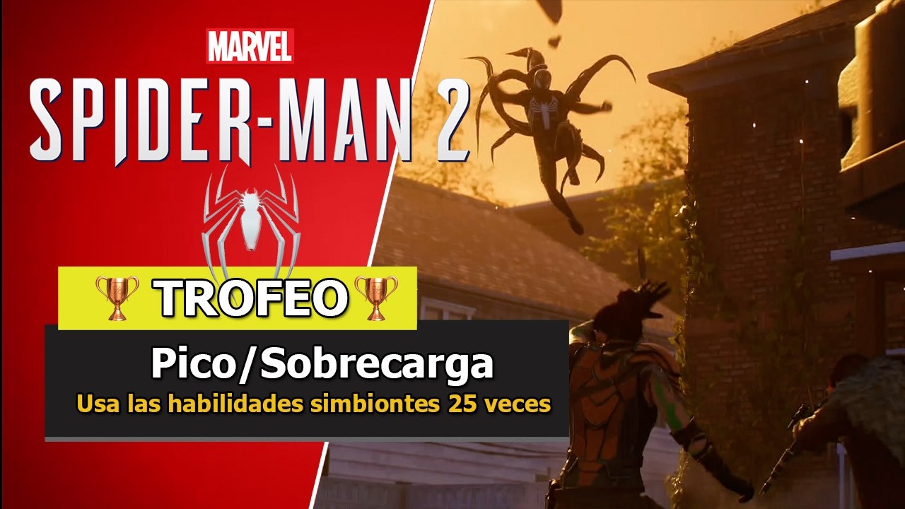 Marvel's Spider-Man 2 | Guía de Trofeos | 🏆 Pico/Sobrecarga 🏆 - YouTube