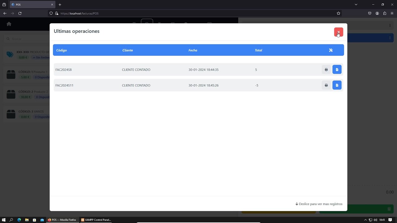 Como crear un ticket de abono en el punto de venta de Factura Scripts - YouTube