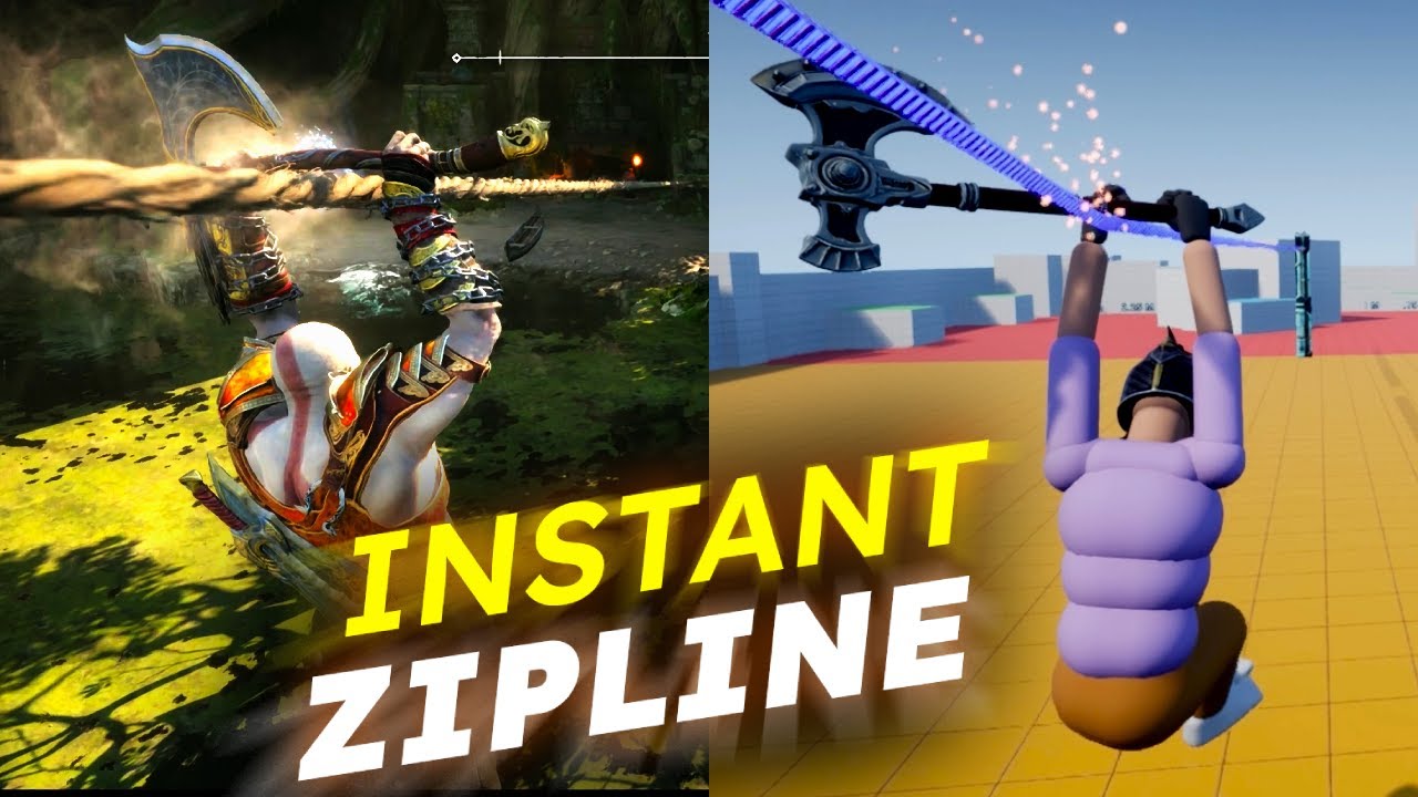 Use your own Weapon to Zip! | UNREAL ENGINE TUTORIAL - YouTube