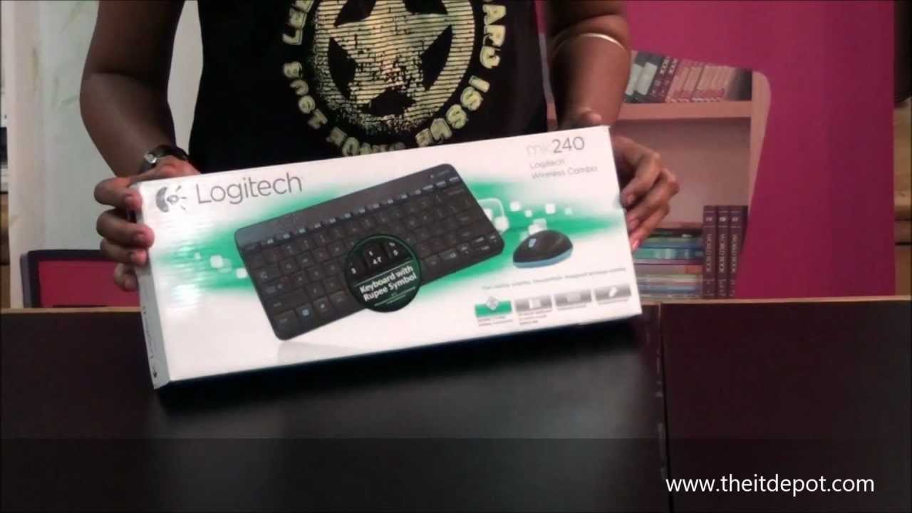 Logitech MK240 - YouTube
