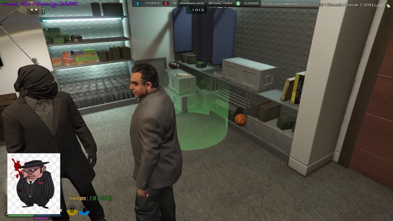 GTA V RP Rendu des armes (Serveur: République Française) [Fivem] - YouTube