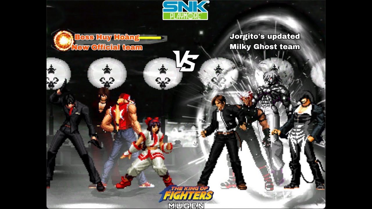 KOF MUGEN - Boss Huy Hoàng's New Official team VS Ulises Samaelito's ...