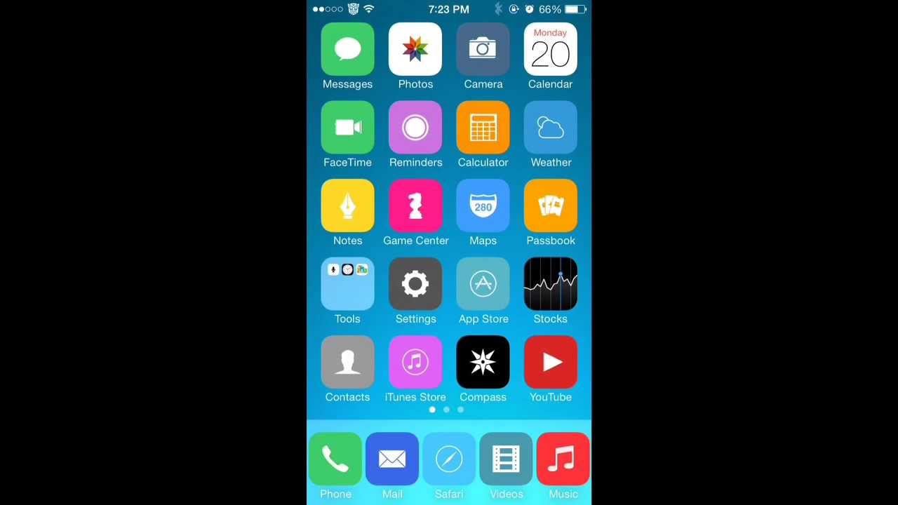 Best Winterboard IOS 7 Themes Tweaks and Apps - YouTube