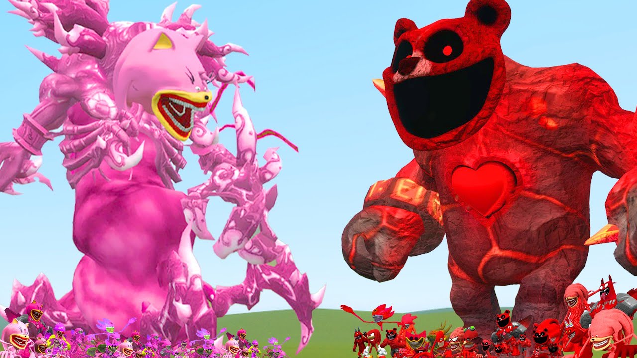 NEW MONSTER BOBBY BEARHUG GOLEM FAMILY VS SHA OF PRIDE SHIN AMY TAPES ...