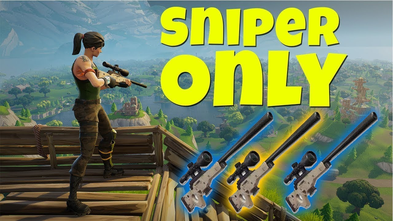SNIPERS ONLY | Fortnite | Chapter 2 Season 3 - YouTube