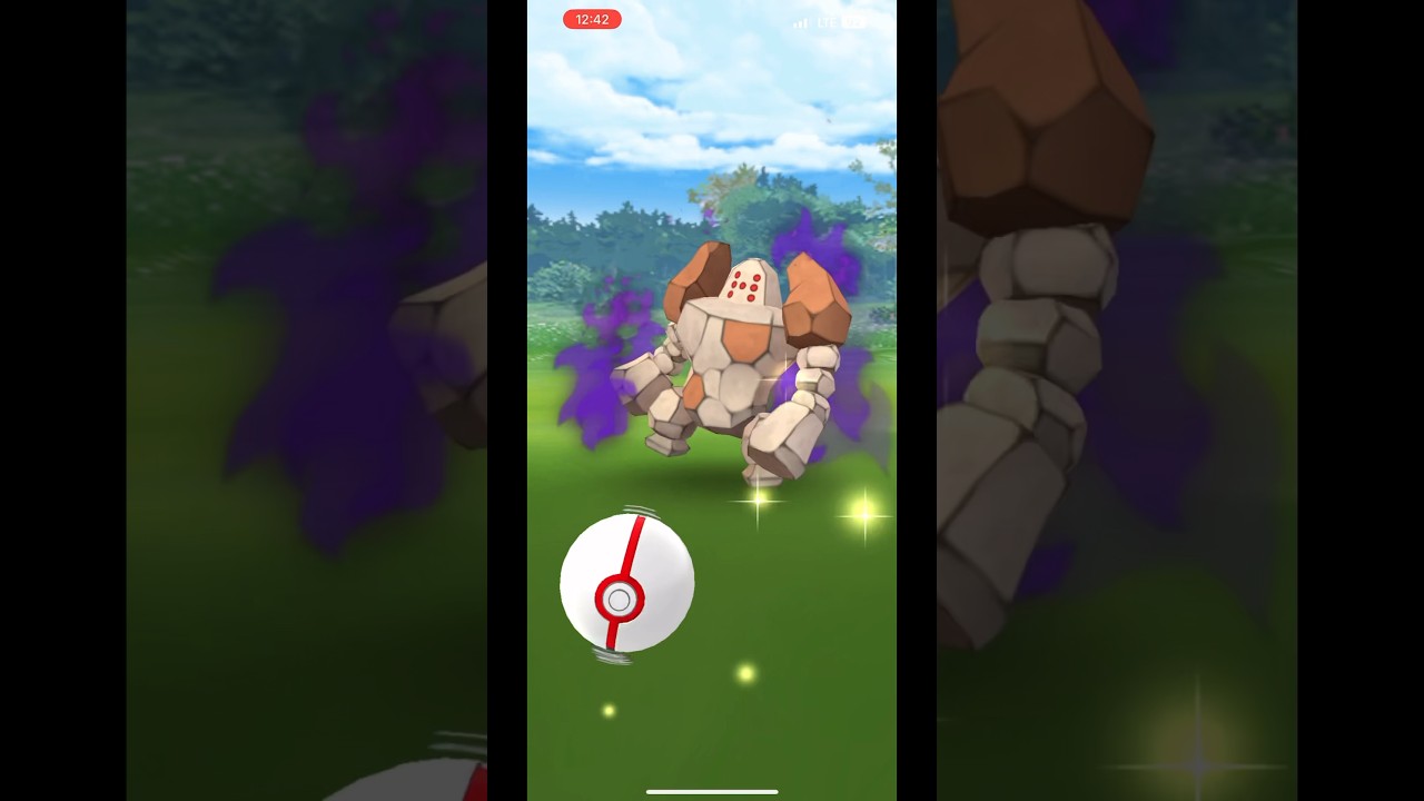 Catching Shadow Regirock in Pokemon Go! - YouTube