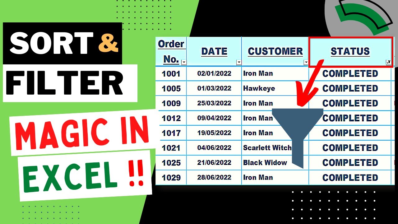 How To Use Filter in Excel | Filter Data in Excel - YouTube