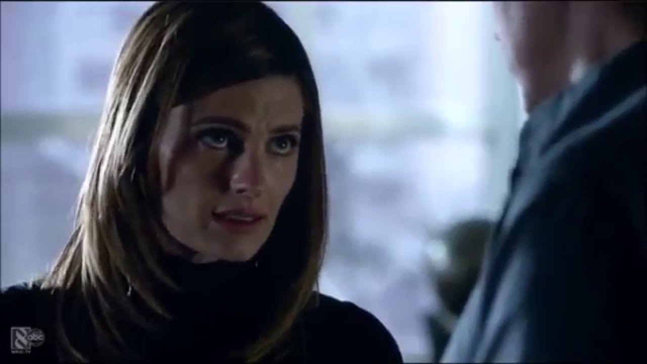 Caskett Finishing Each Other's Sentences in Season Seven - YouTube