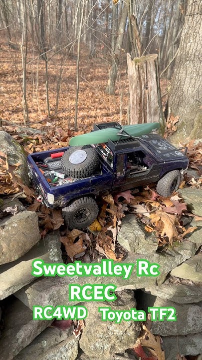 Rc4wd tf2 trail scale rock wall #rc #4x4 #toyota #rcec #rc4wd - YouTube