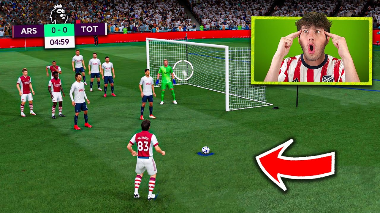I Attempted the CRAZIEST Free-Kicks in FIFA... - YouTube