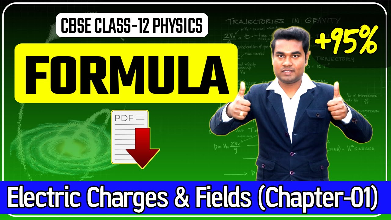 Electric Chrages Fields All Formula Class 12 Physics Chapter 01 electric-chrages-fields-all-formula-class-12-physics-chapter-01