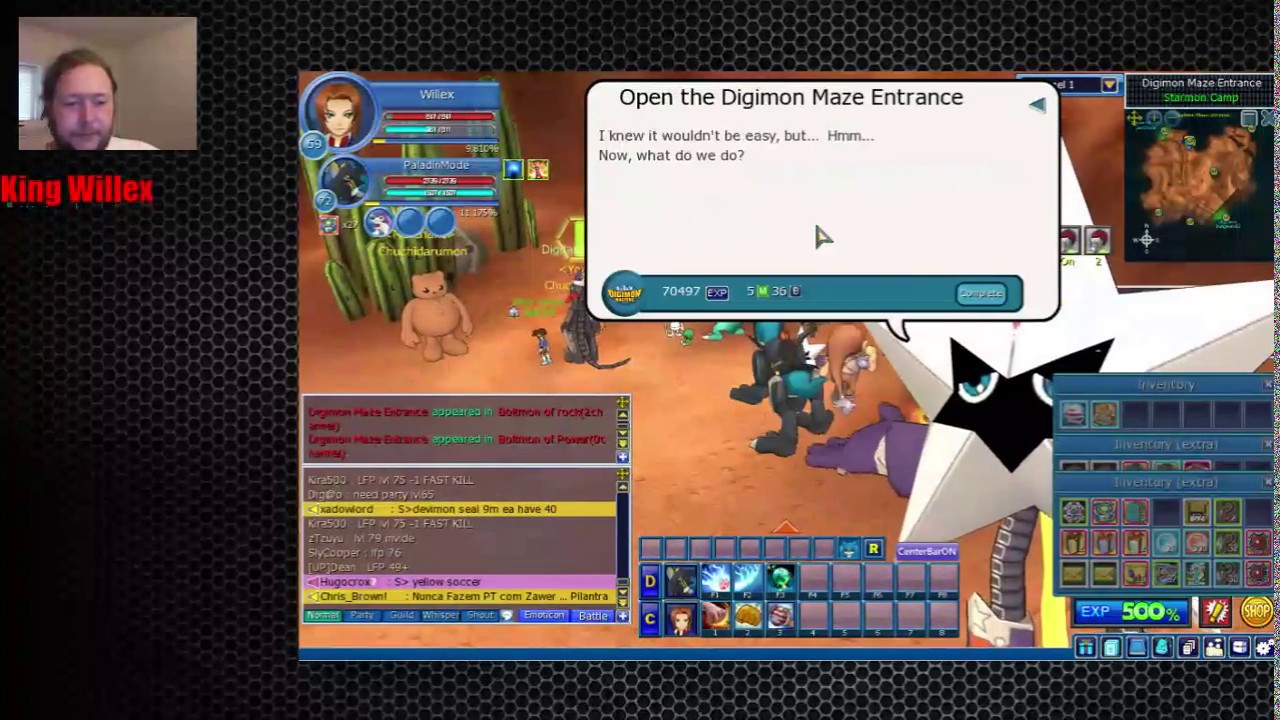 Steam Stream: DMO - Digimon Maze entrance 01 - YouTube