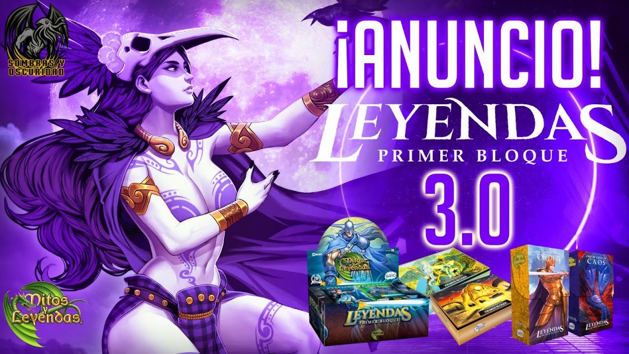 ¡Live Análisis Leyendas Primer Bloque 3.0! de #MitosYLegendas #MYL #TCG ...