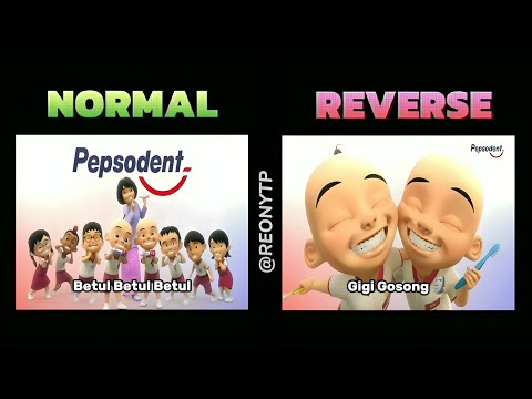 Gosok Gigi Dengan Pepsodent - Upin Ipin Reverse (reverse+subtitle) #reonytp