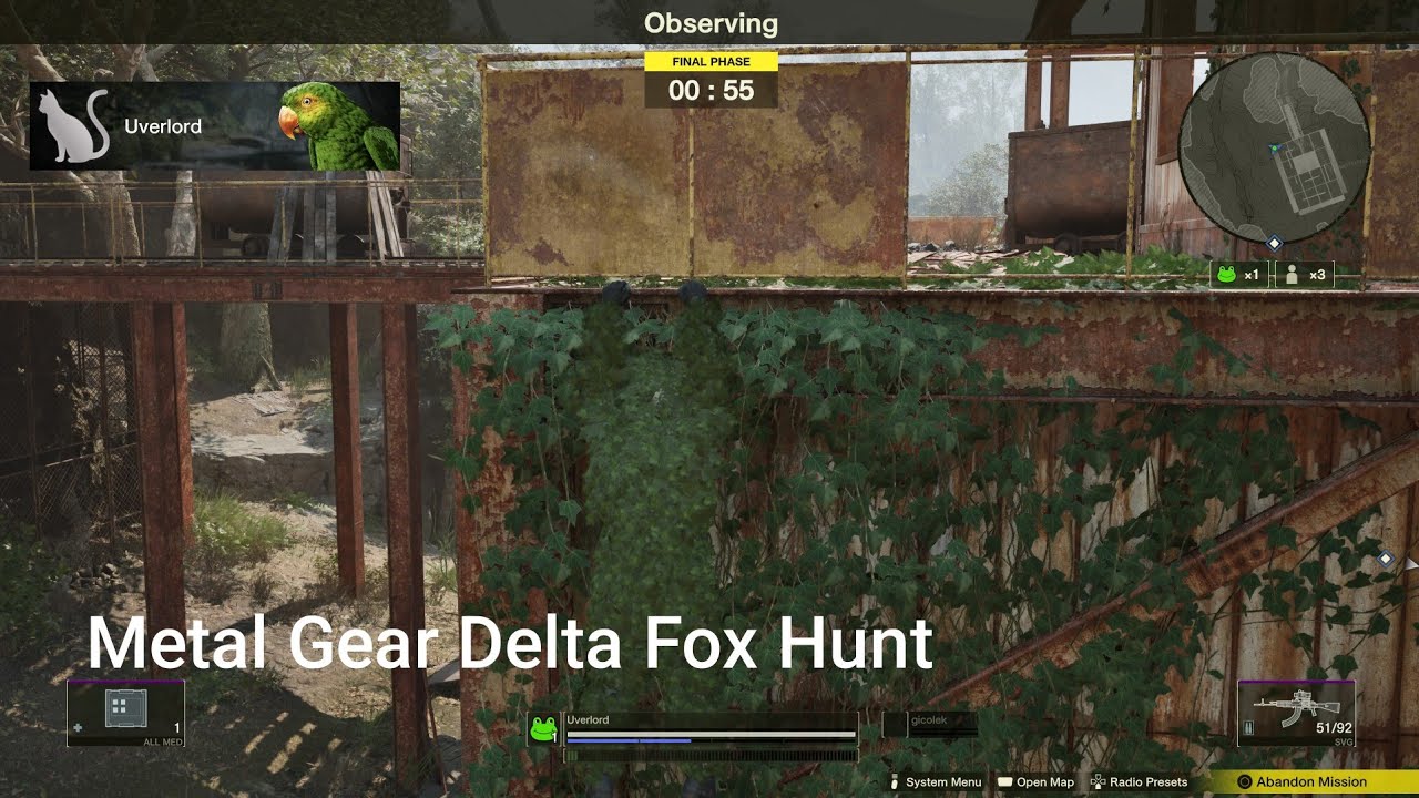 Metal Gear Delta Fox Hunt - YouTube