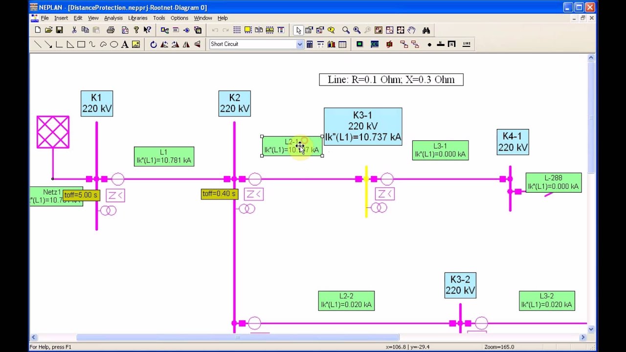NEPLAN Distance Protection - YouTube