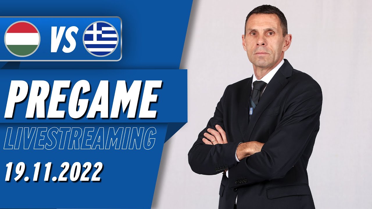 Pre Game Ουγγαρία - Ελλάδα | Συνέντευξη Τύπου Γκουστάβο Πογέτ (19/11/22 ...